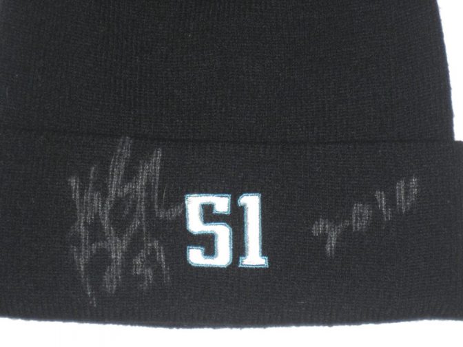 Kyle Bosworth Sideline Worn Jacksonville Jaguars Skully