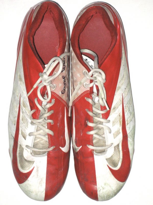 Trent Murphy Stanford Cardinal Game Worn & Signed Cleats