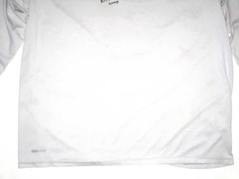 Alex Tanney 2017 Training Camp Worn & Signed Official White Tennessee ...