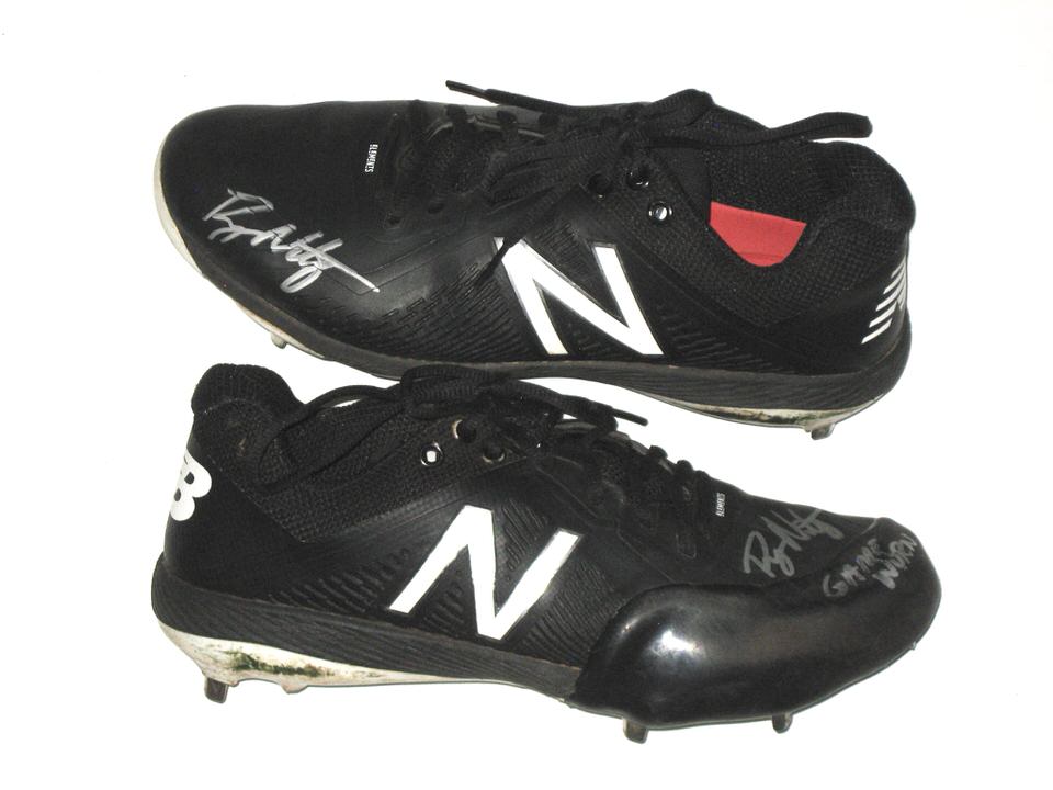 Ryan Nutof 2019 Chattanooga Lookouts Game Worn & Signed Black & White ...