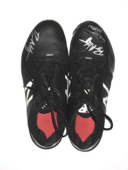 Ryan Nutof 2019 Chattanooga Lookouts Game Worn & Signed Black & White ...