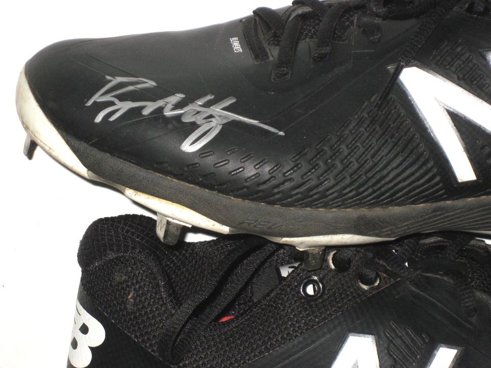 Ryan Nutof 2019 Chattanooga Lookouts Game Worn & Signed Black & White ...