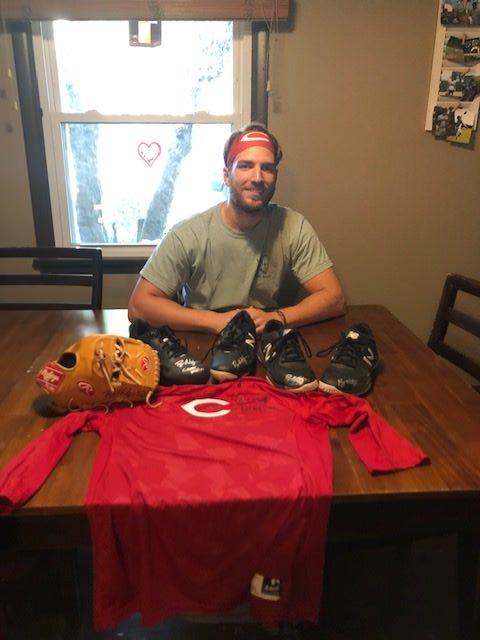 Ryan Nutof 2019 Chattanooga Lookouts Game Worn & Signed Black & White ...