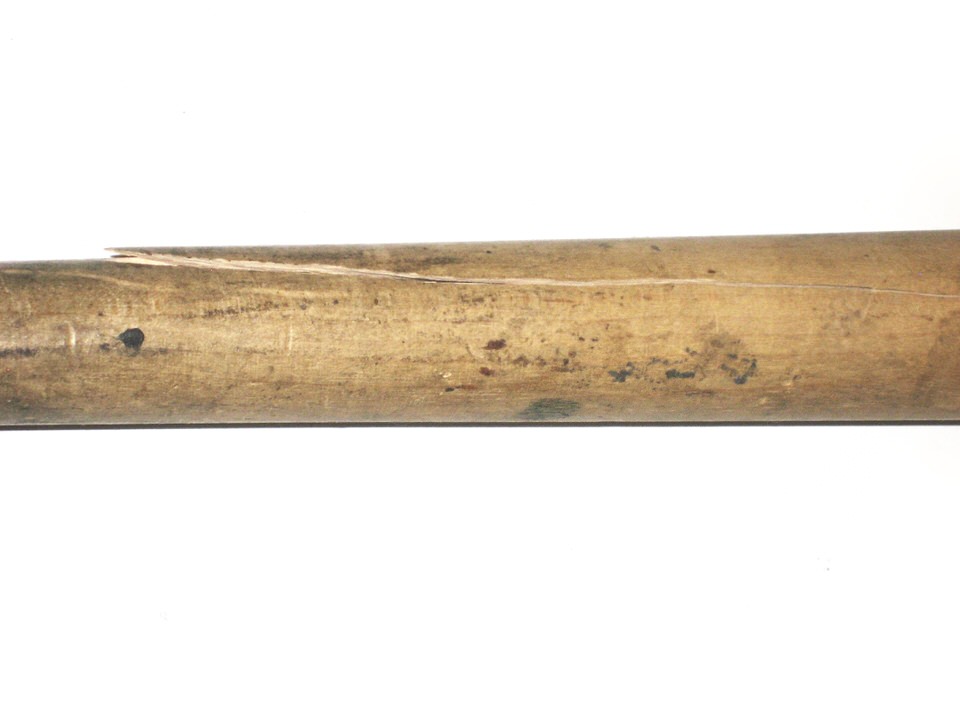 Mike Papi 2017 Cleveland Indians Game Used & Signed Louisville Slugger ...