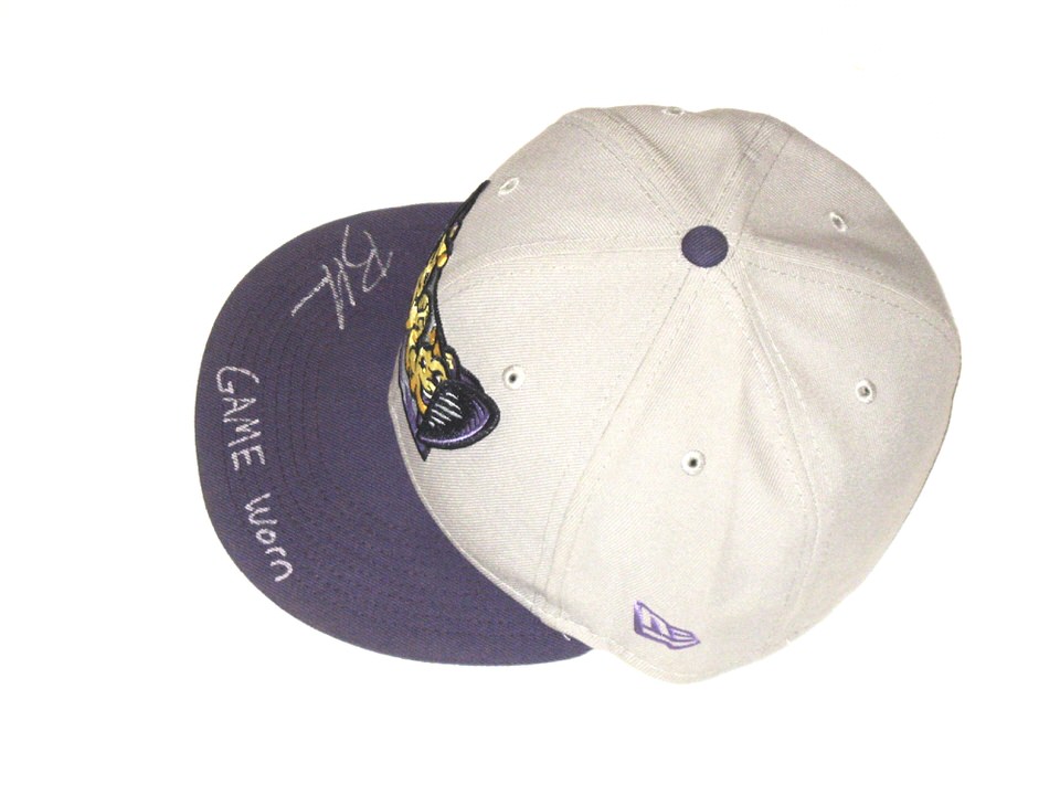 Bradley Hanner Game Worn & Signed Fort Myers Mighty Mussels Alternate ...