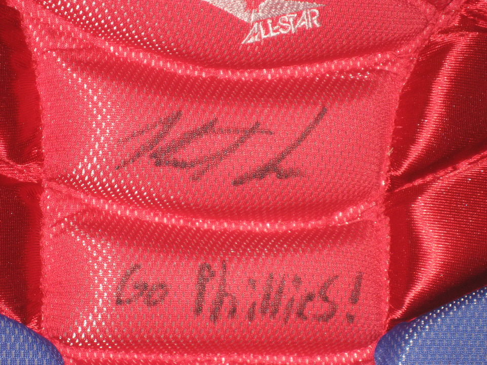 Herbert Iser Clearwater Threshers Practice Worn & Signed All-Star ...