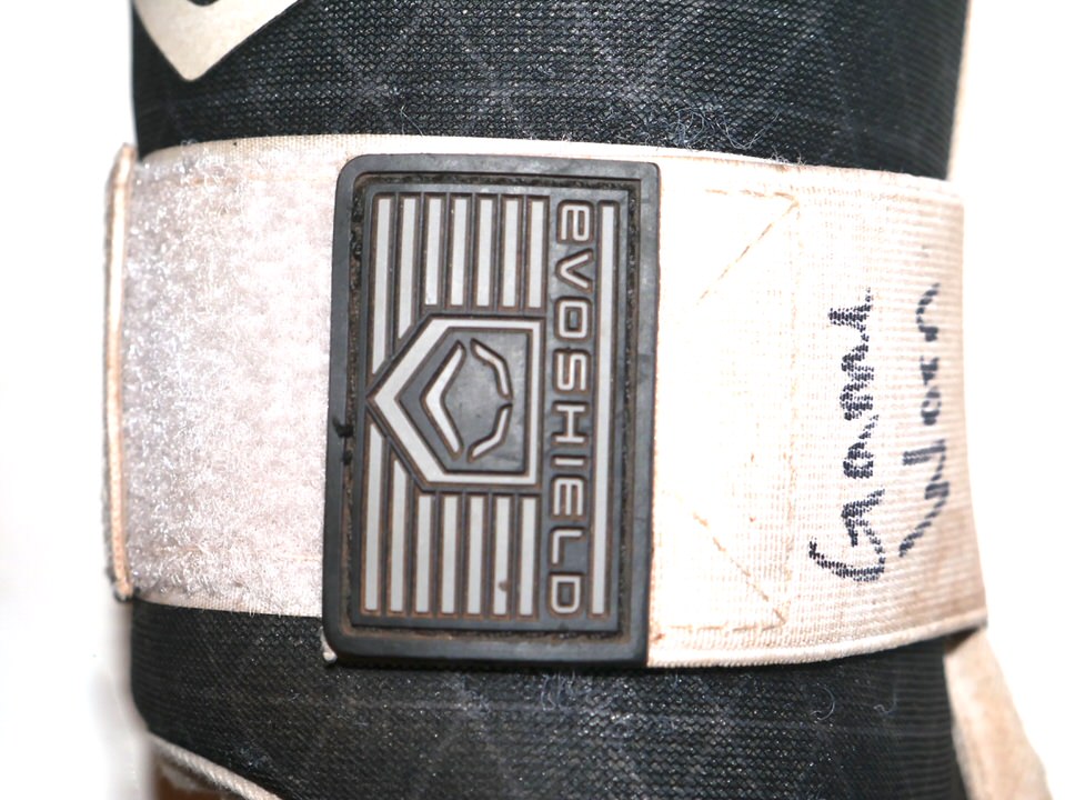 Cade Bunnell Augusta GreenJackets Game Worn & Signed EvoShield Shin ...