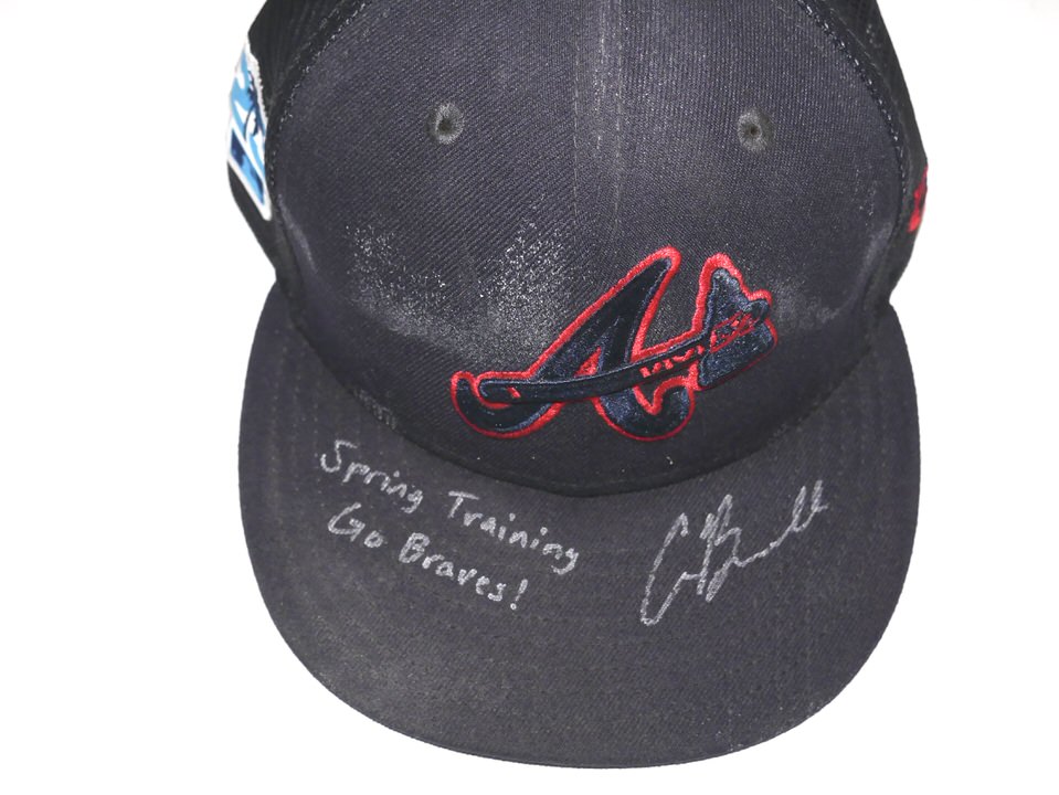 Cade Bunnell Game Worn & Signed Official Atlanta Braves 2023 Spring ...