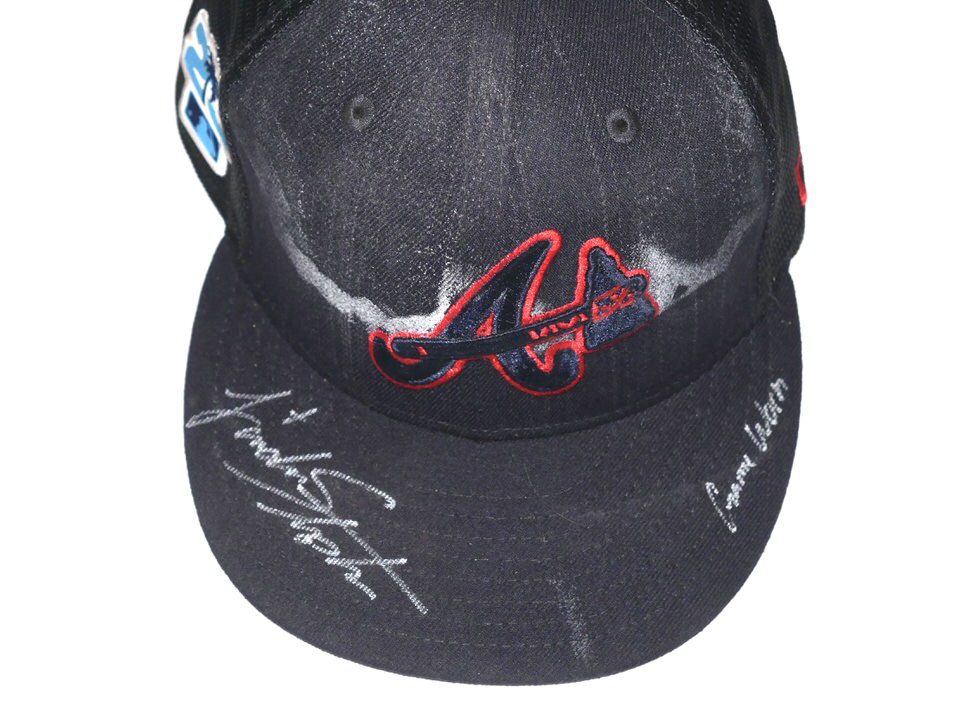 Landon Stephens Game Worn & Signed Official Atlanta Braves 2023 Spring ...