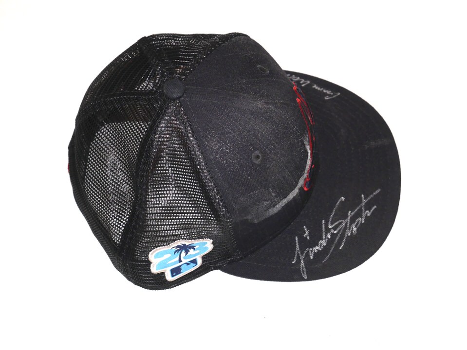 Landon Stephens Game Worn & Signed Official Atlanta Braves 2023 Spring ...