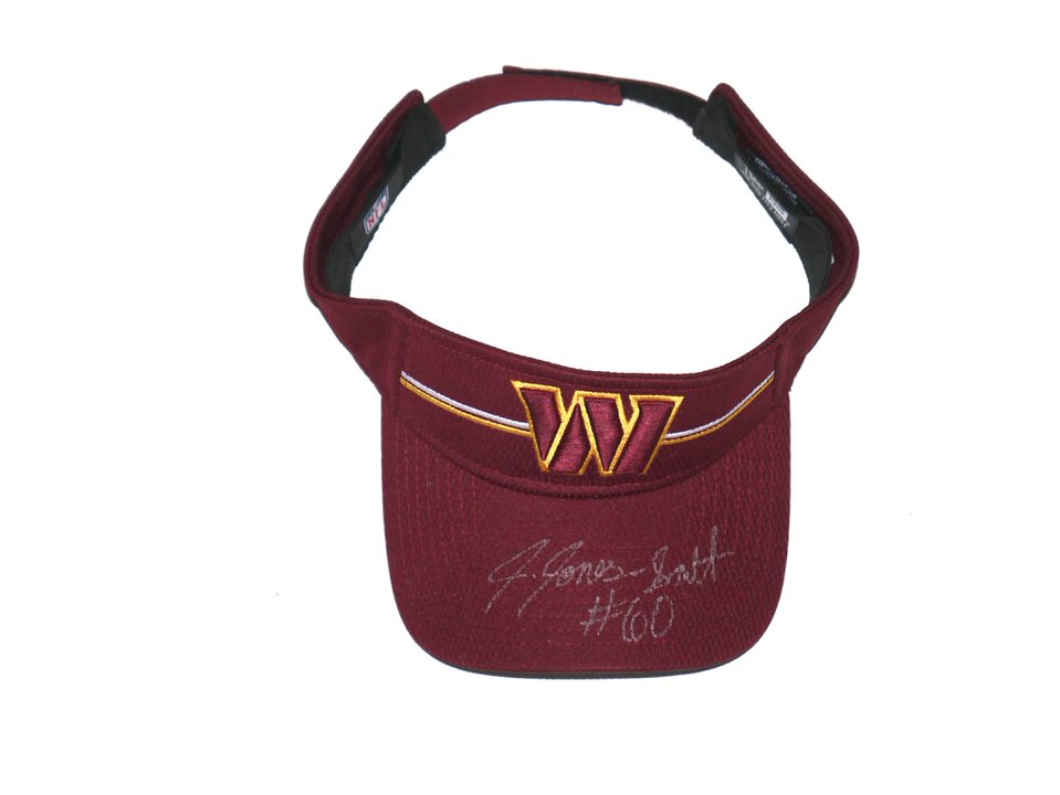 Jaryd Jones-Smith Team Issued & Signed Official Washington Commanders ...