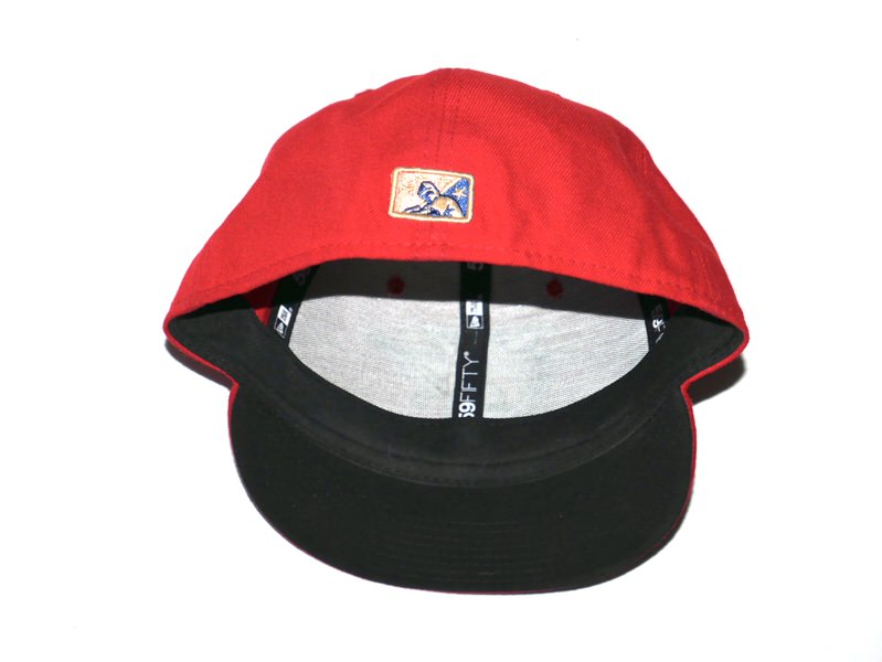 TJ Rumfield Game Worn & Signed Official Clearwater Threshers New Era ...