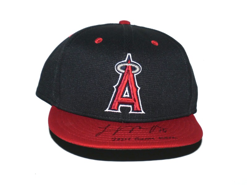 Logan O’Hoppe 2024 Batting Practice Worn & Signed Official Los Angeles ...