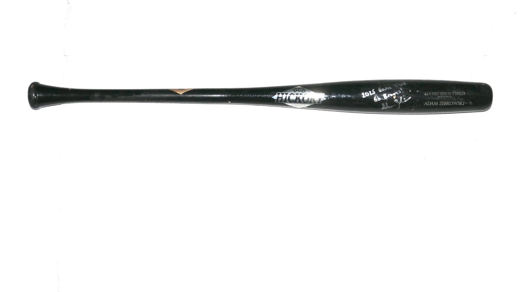 Adam Zebrowski 2025 Atlanta Braves #78 Game Used & Signed Old Hickory ...