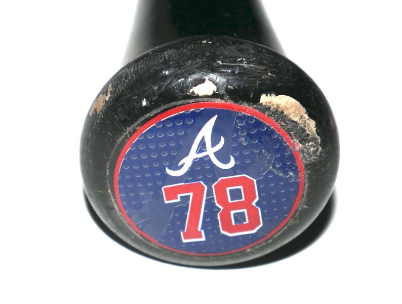 Adam Zebrowski 2025 Atlanta Braves #78 Game Used & Signed Old Hickory ...