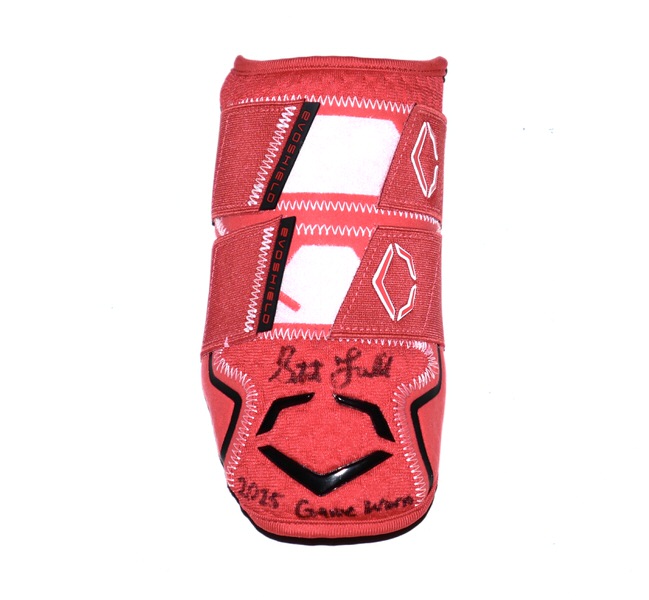 Stuart Fairchild 2025 Cincinnati Reds Game Worn & Signed Evoshield PRO ...