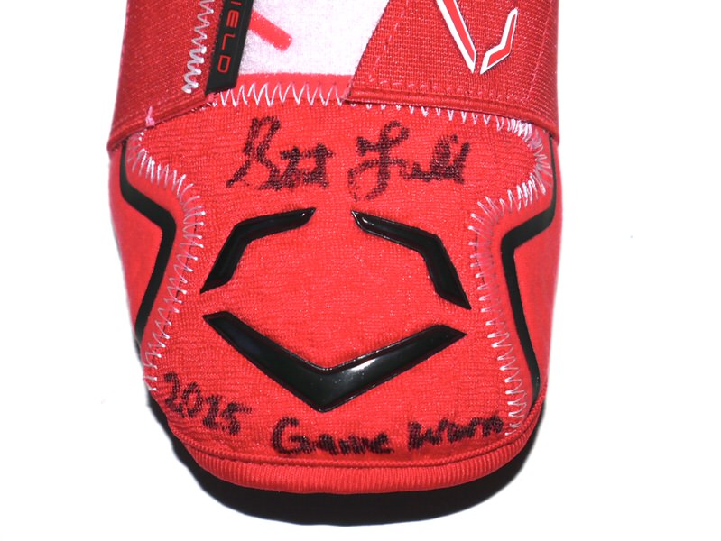 Stuart Fairchild 2025 Cincinnati Reds Game Worn & Signed Evoshield PRO ...