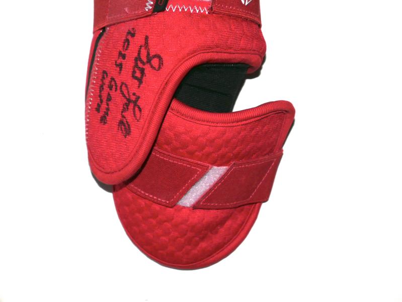 Stuart Fairchild 2025 Game Worn & Signed Cincinnati Reds EvoShield Pro ...