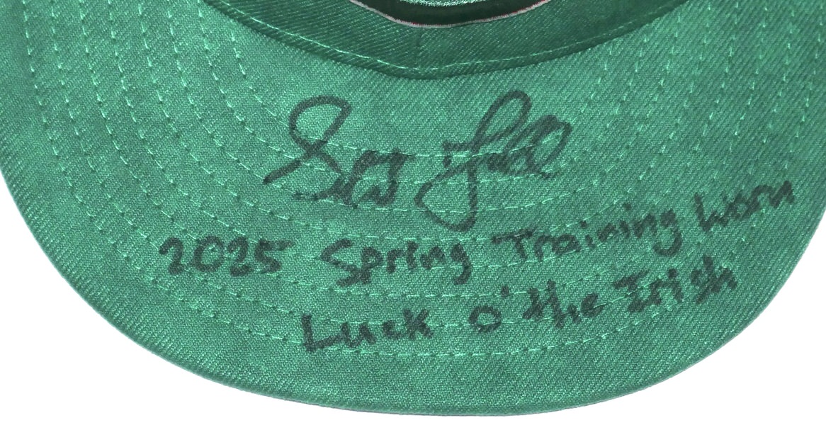 Stuart Fairchild 2025 Spring Training Worn & Signed Official Cincinnati ...