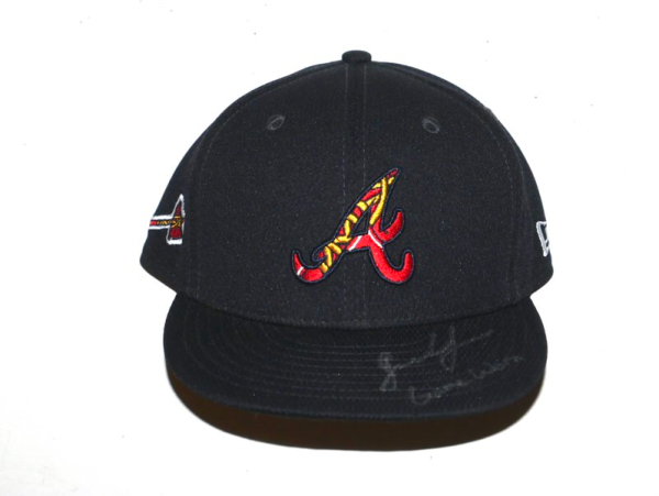Justin Yeager Game Worn & Signed Official Atlanta Braves Spring ...