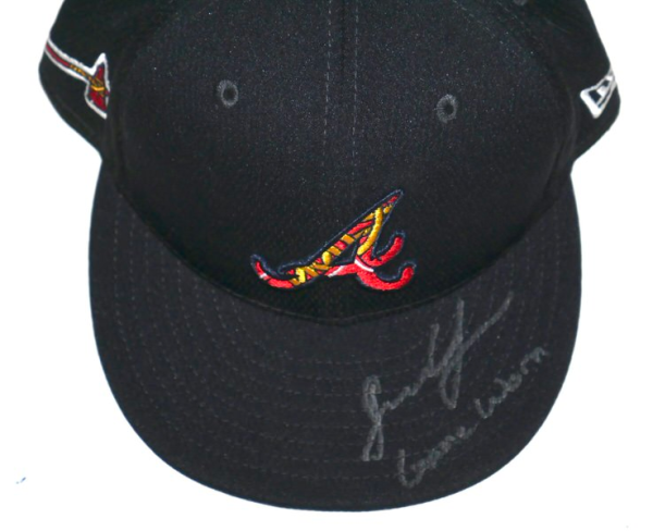 Justin Yeager Game Worn & Signed Official Atlanta Braves Spring ...