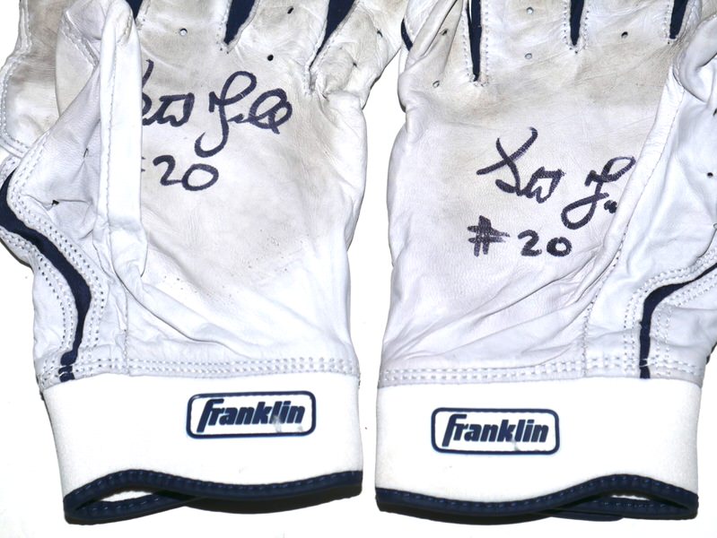 Stuart Fairchild 2025 Tampa Bay Rays Practice Worn & Signed Franklin ...