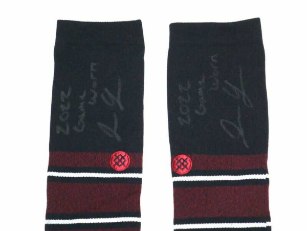 Justin Yeager Mississippi Braves Game Worn & Signed Official "YEAGER ...